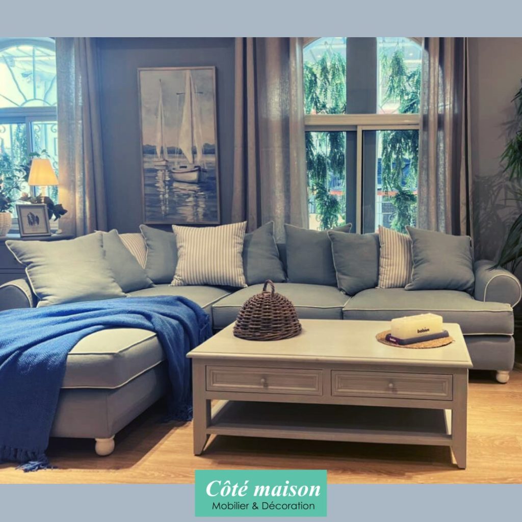 Salon de coin Elisabeth (Copie) - Côté Maison